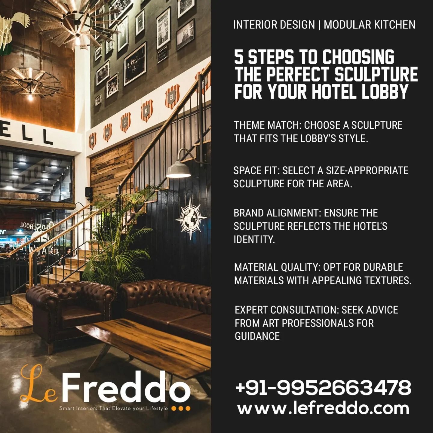 Choosing the Perfect Sculpture for Your Hotel Lobby